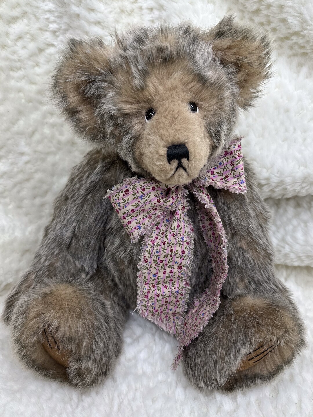 Millie 18in/46cm Faux Fur Artist Teddy Bear by Patricia Bruce - Etsy