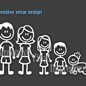 Vinyl Decal Basic Stick Family Custom Sticker Car Vehicle - Etsy