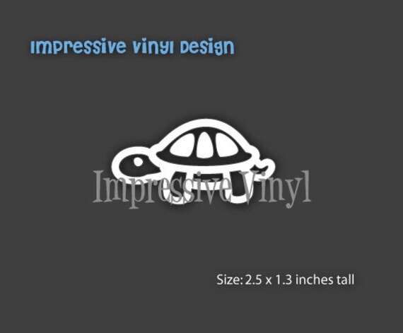 Stick Family Custom Vinyl Turtle Decal Sticker for Car Truck - Etsy