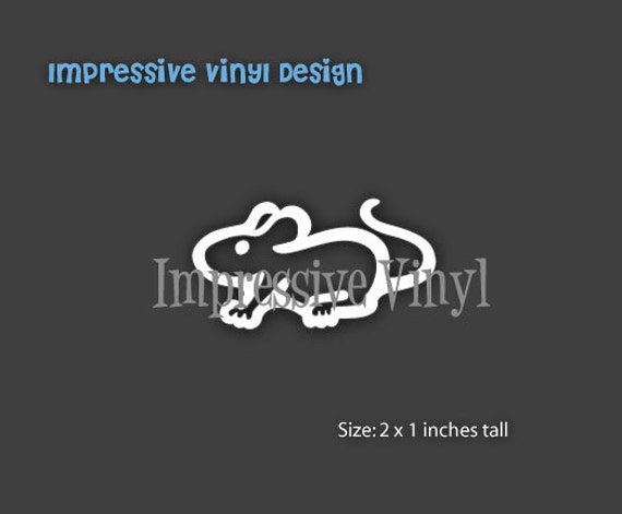 Stick Family Custom Vinyl Rat Decal Sticker for Car Truck Van | Etsy