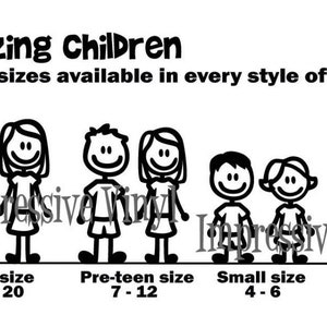 Custom Angel Vinyl Family Decal Sticker You Choose the Figures You Want ...