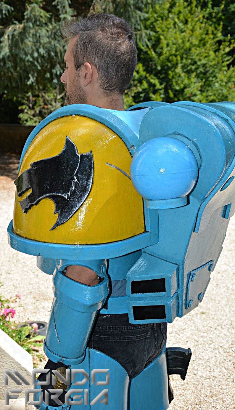 MADE TO ORDER* Space Wolf Power Armor for Cosplay Larp Warhammer 40000 ...