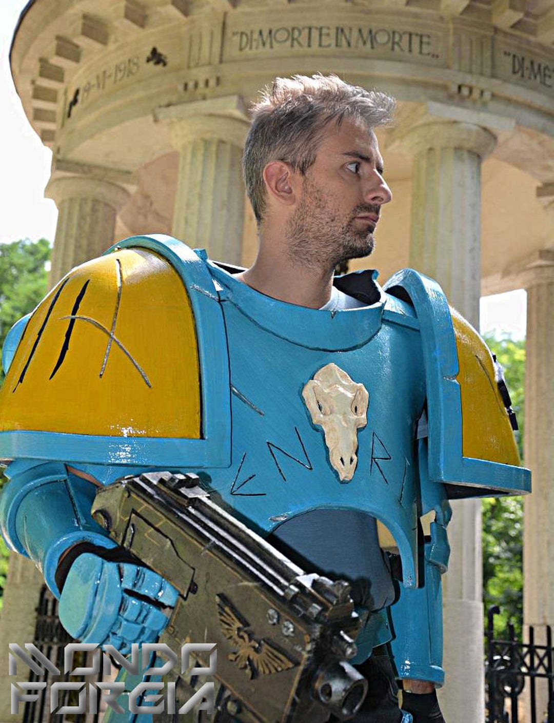 MADE TO ORDER* Space Wolf Power Armor for Cosplay Larp Warhammer 40000 ...