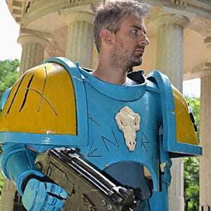 MADE TO ORDER* Space Wolf Power Armor for Cosplay Larp Warhammer 40000 ...