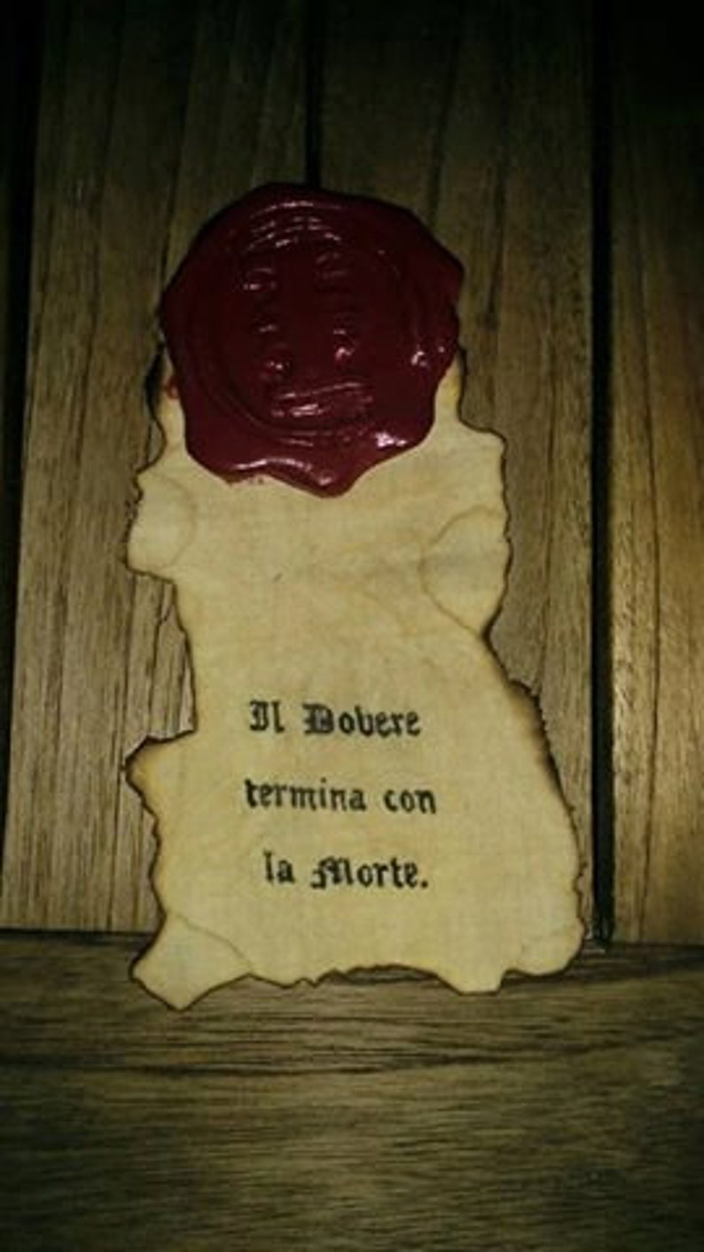 MADE TO ORDER Purity Seal From Warhammer 40.000 for Cosplay Larp Space ...