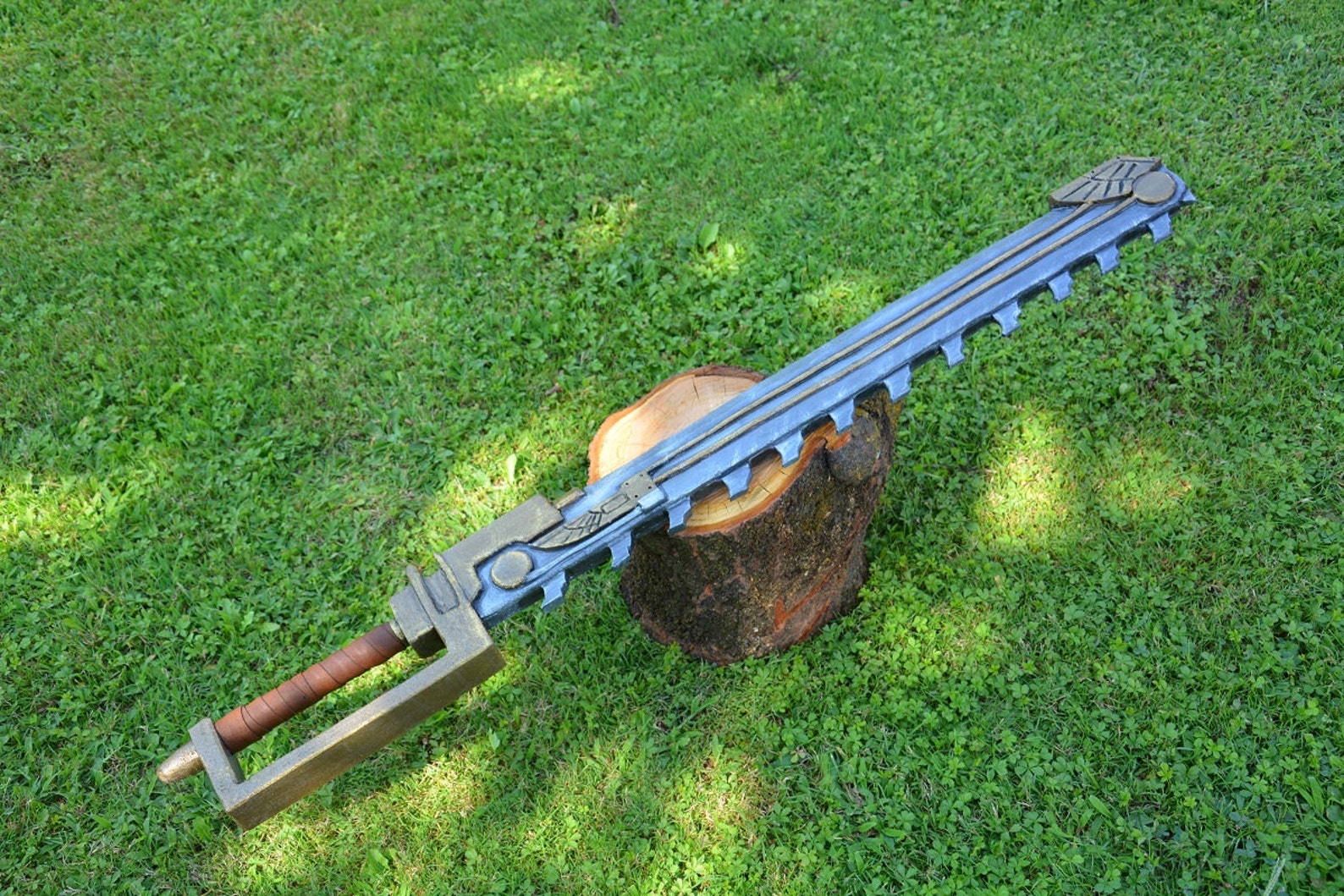 MADE TO ORDER - Space Marine Chain Sword Larp Cosplay Replica Sword ...