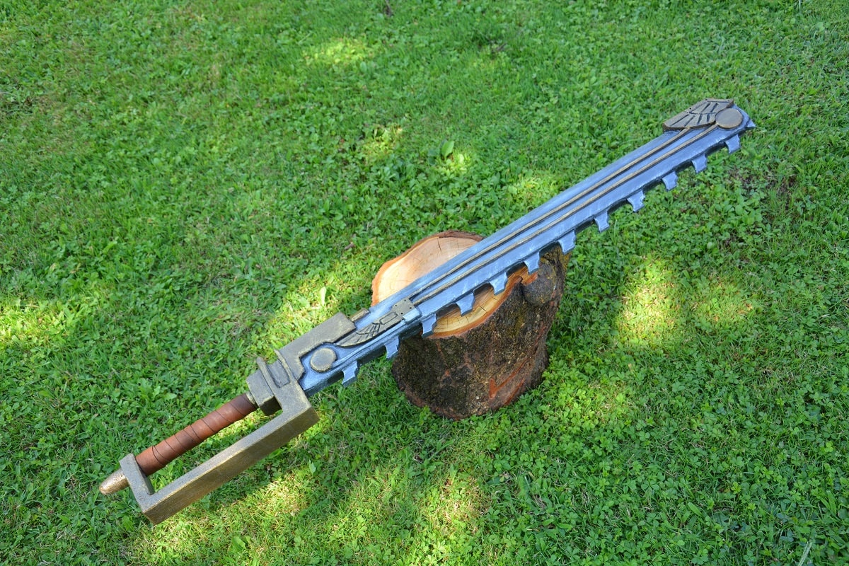 MADE TO ORDER - Space Marine Chain Sword Larp Cosplay Replica Sword ...