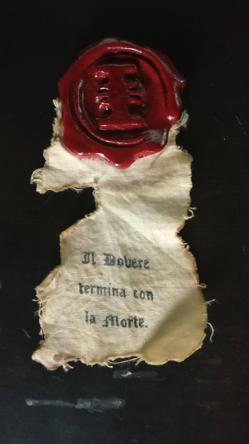 MADE TO ORDER Purity Seal From Warhammer 40.000 for Cosplay Larp Space ...