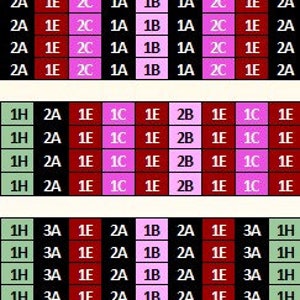 3D Peyote Star - Folksy Star 1 (30 Rows) - Digital Download - Etsy