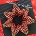 Celestial Red & Gold 7-point Star Digital Download - Etsy