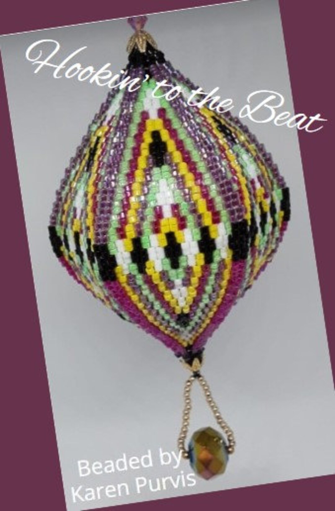 3D 2-drop Podshape Diavolo No. 1 Digital Download as Seen in Beadworker ...