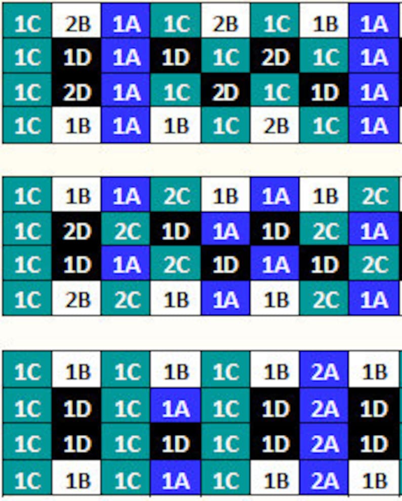 3D Peyote Star (single Star / Different Pattern on Each Side) - Nonoca ...