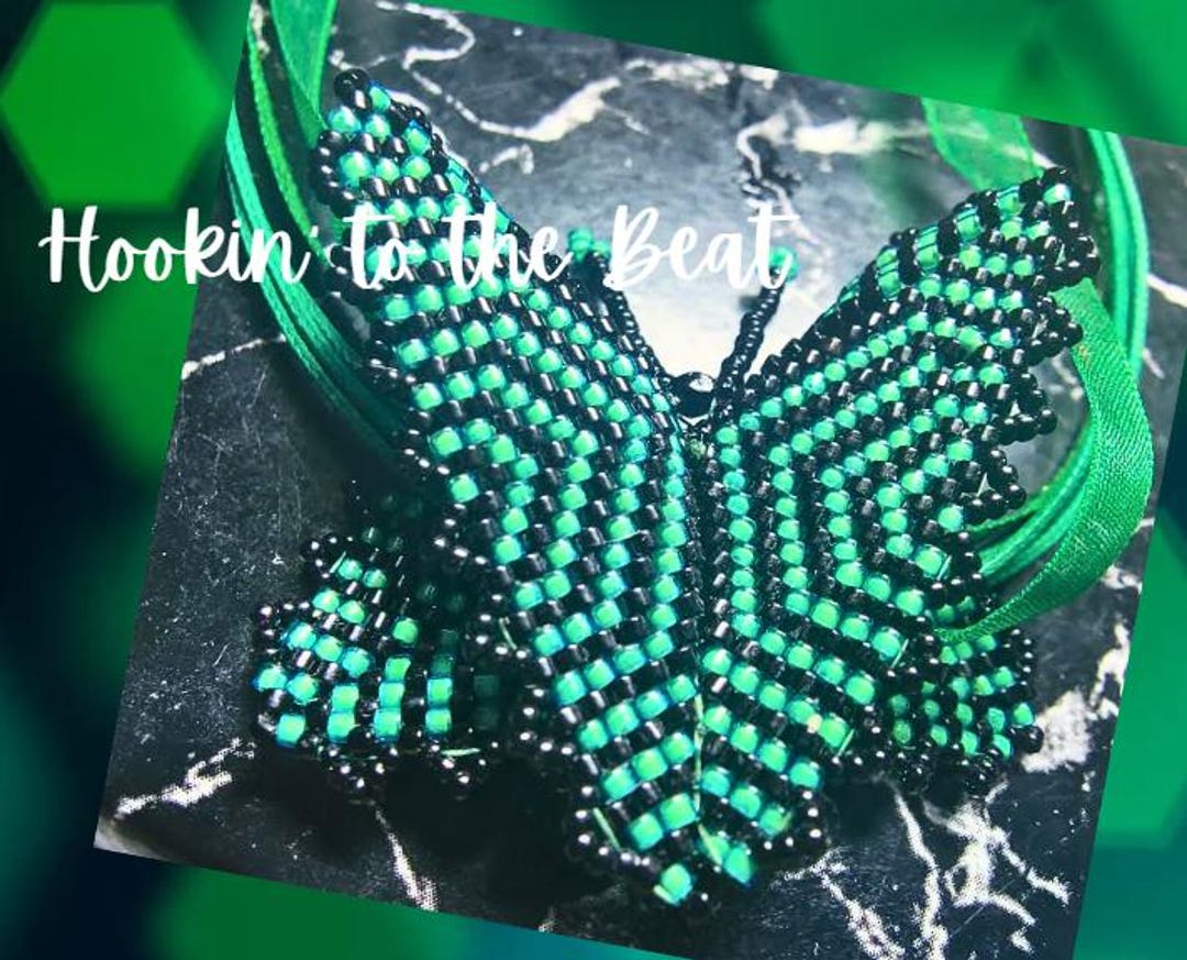 3D Peyote Butterfly - Swirly Gig 17 - Digital Download - Etsy