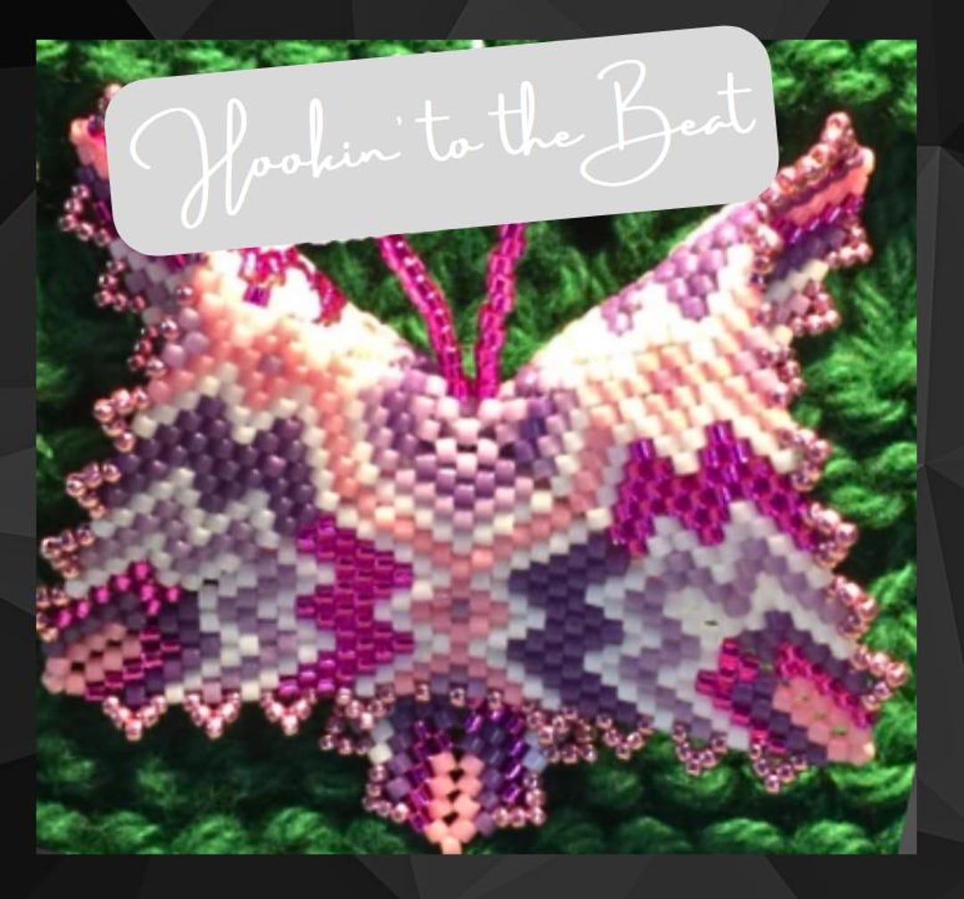 3D Peyote Butterfly - Zig Zag 3A - Digital Download - Etsy