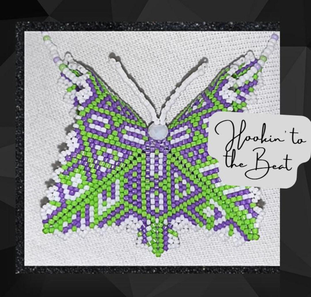 3D Peyote Butterfly - Inca 4 - Digital Download - Etsy