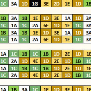 3D Peyote Star - Duckie Star (green) - Digital Download - Etsy