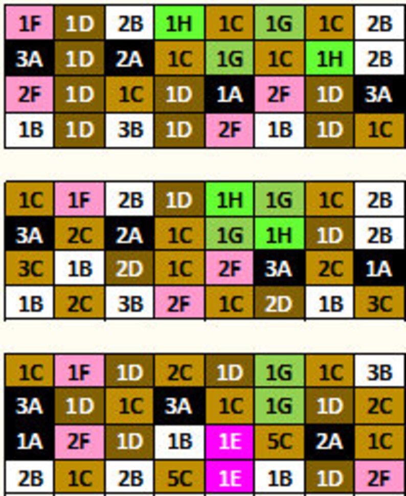 3D Peyote Star (single Star / Different Pattern on Each Side ...