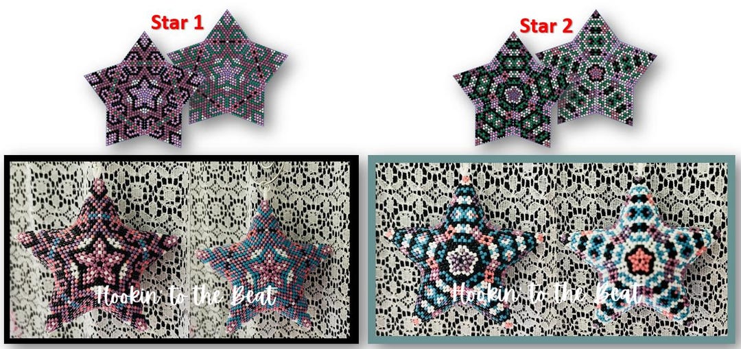 Victorian Memories - Mini Star Set (2 Stars - Both With Different ...