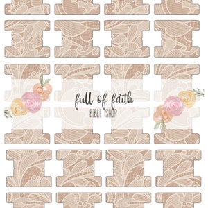 Printable Tabs | Tab Print | DIY Page Tabs | Book Tabs | Print and Cut ...