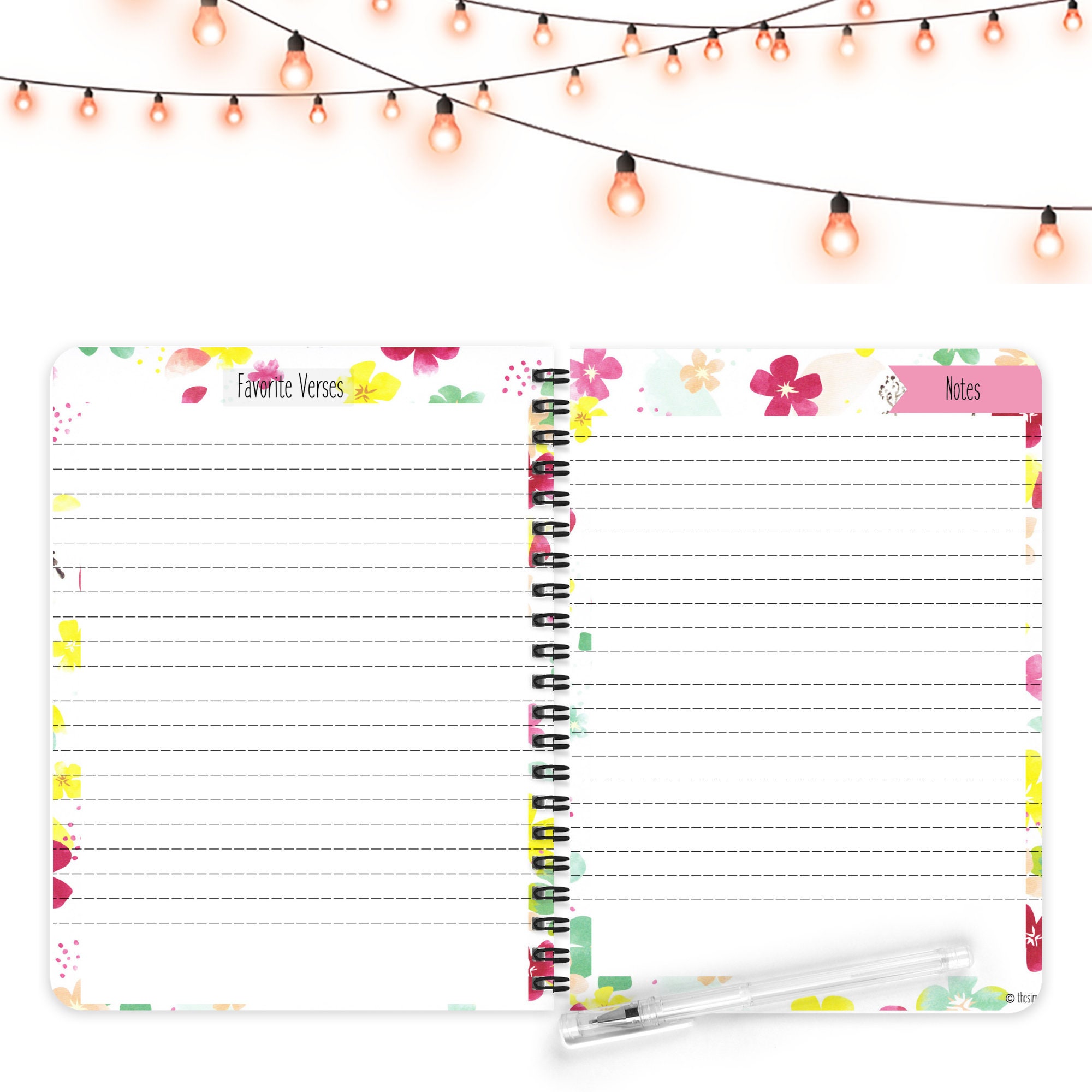 Bible Study Notebook Prayer and Bible Journal Bible Study | Etsy