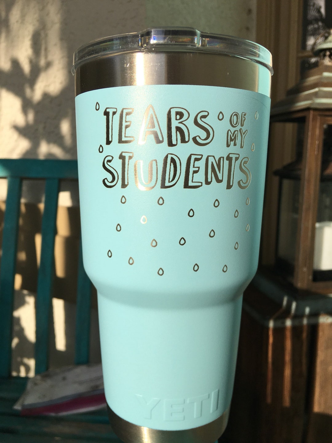 Teachers "tears of My Students" Tumbler - Etsy