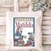 Matilda Storybook ,canvas Tote Bag Children, Library Bag, Roald Dahl - Etsy