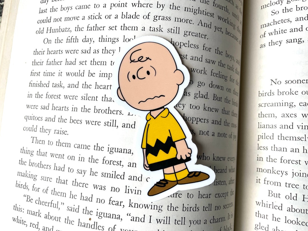 Charlie Brown Sticker - Peanut Gang Sticker - Waterproof - - Etsy
