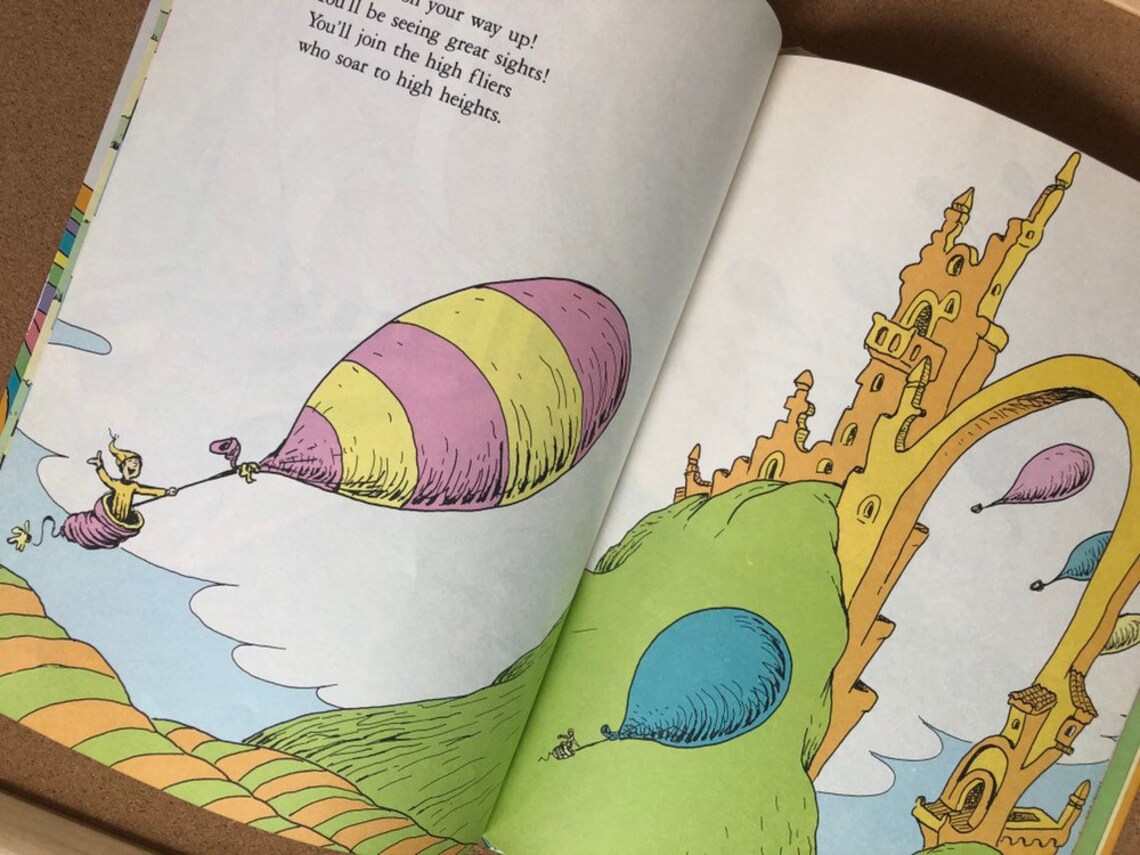 Oh the Places You'll Go Dr. Seuss I Can Read It Beginner - Etsy