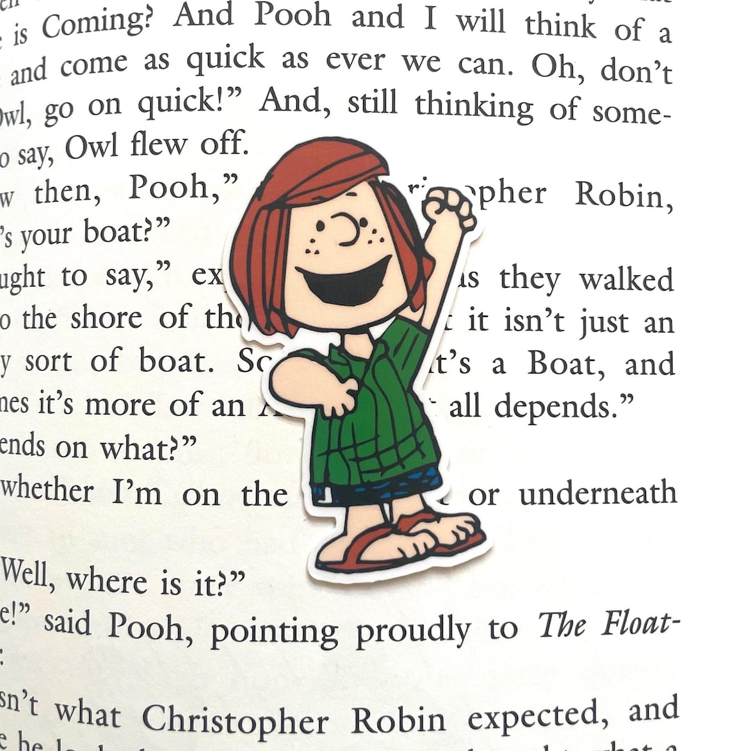 Peppermint Patty Sticker - Peanut Gang Sticker - Waterproof - - Etsy