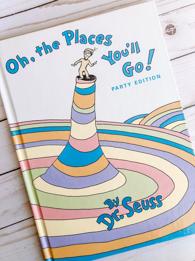 Oh the Places You'll Go Dr. Seuss I Can Read It Beginner - Etsy