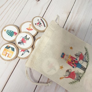 Christmas Nutcracker Matching Game ~holiday Collection ~ Ballerina and ...