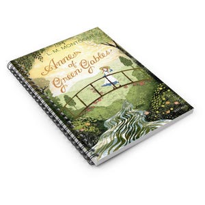 Anne of Green Gables Spiral Notebook - Anne Shirley Journal - Etsy