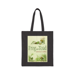 Frog and Toad Tote Bag , Reusable Library Bag, Children Storybooks ...