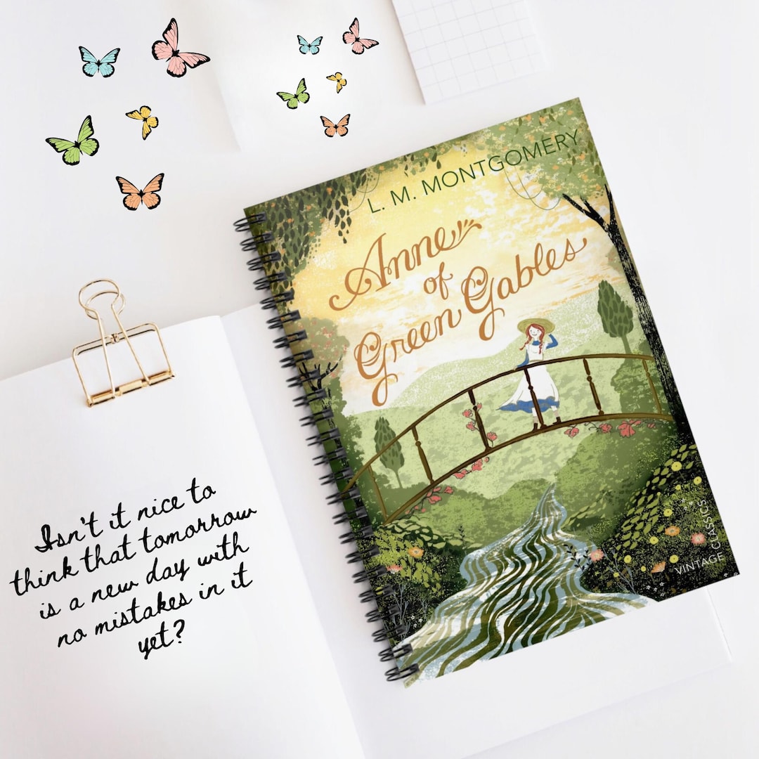 Anne of Green Gables Spiral Notebook - Anne Shirley Journal - Etsy