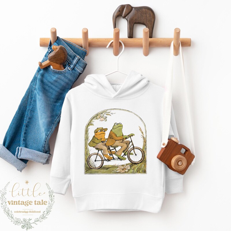 Kids Frog and Toad Hoodie - Etsy