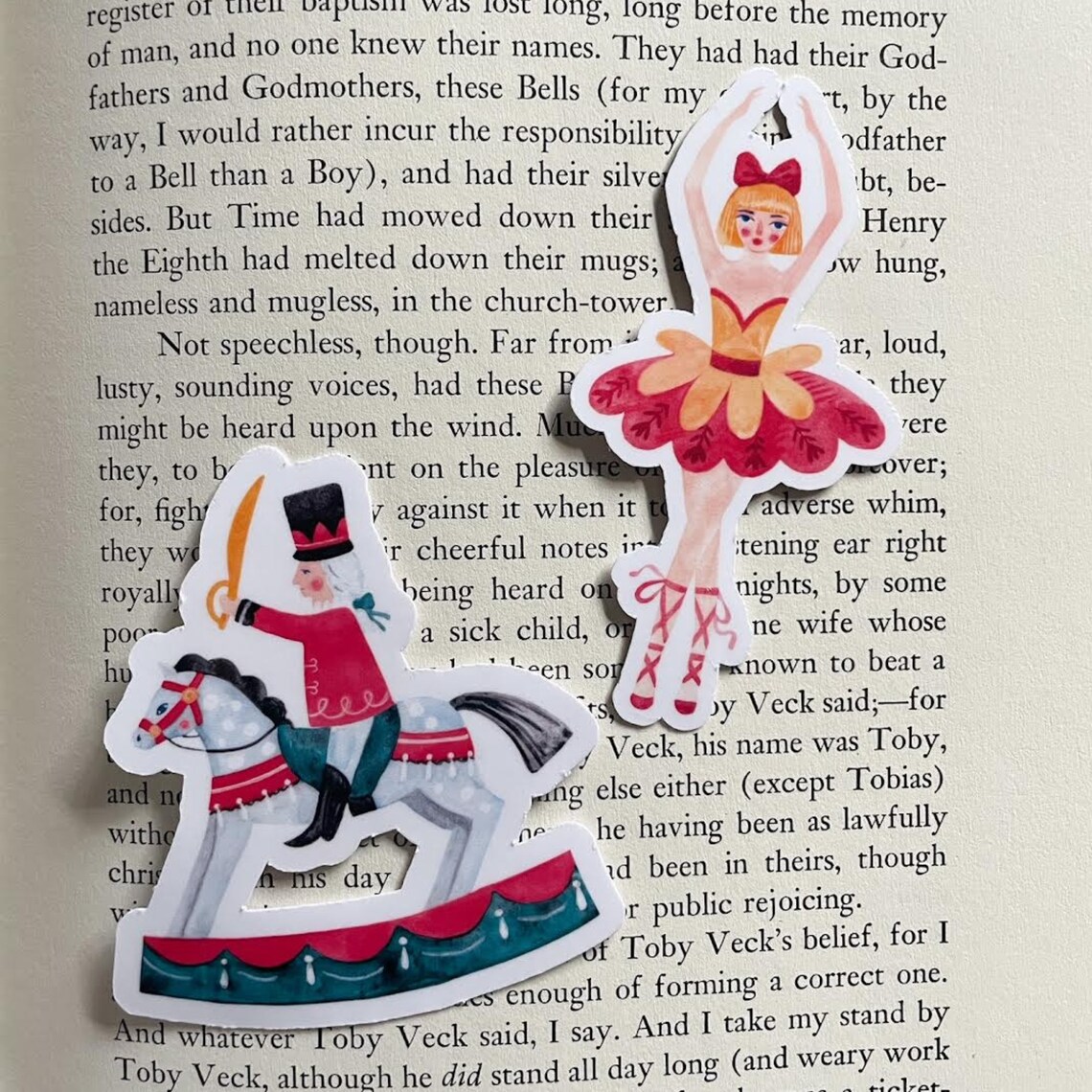 Nutcracker Stickers: Holiday Christmas Vinyl Decals - Etsy
