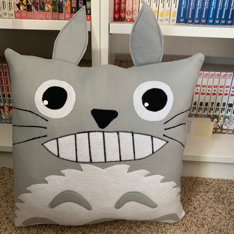 Totoro Pillow - Etsy