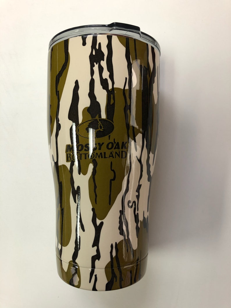 Yeti Rambler Tumbler Cup Hydro Dipped Mossy Oak Bottom | Etsy