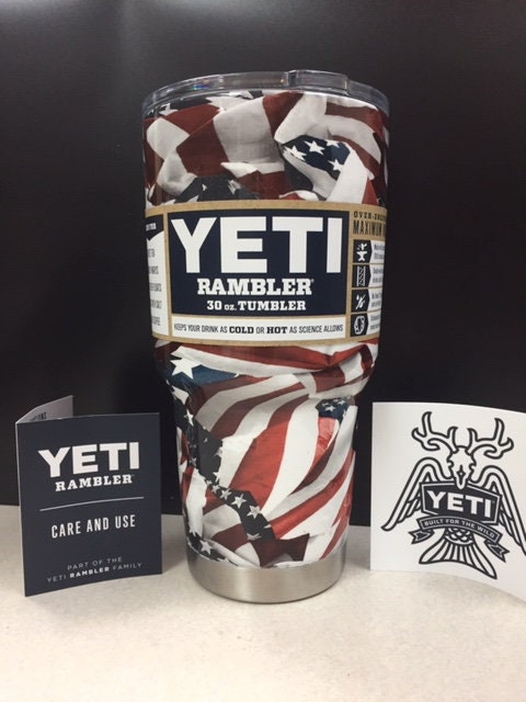 Custom American Flag Yeti Rambler