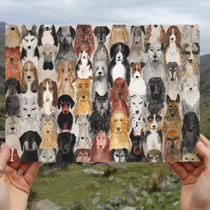 Dog Breeds Print Watercolour Digital Print - Etsy