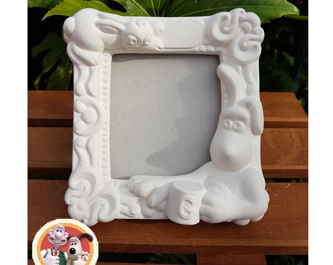 Paint Your Own Ceramic Gromit Photo Frame Kit, Officially Licensed ...