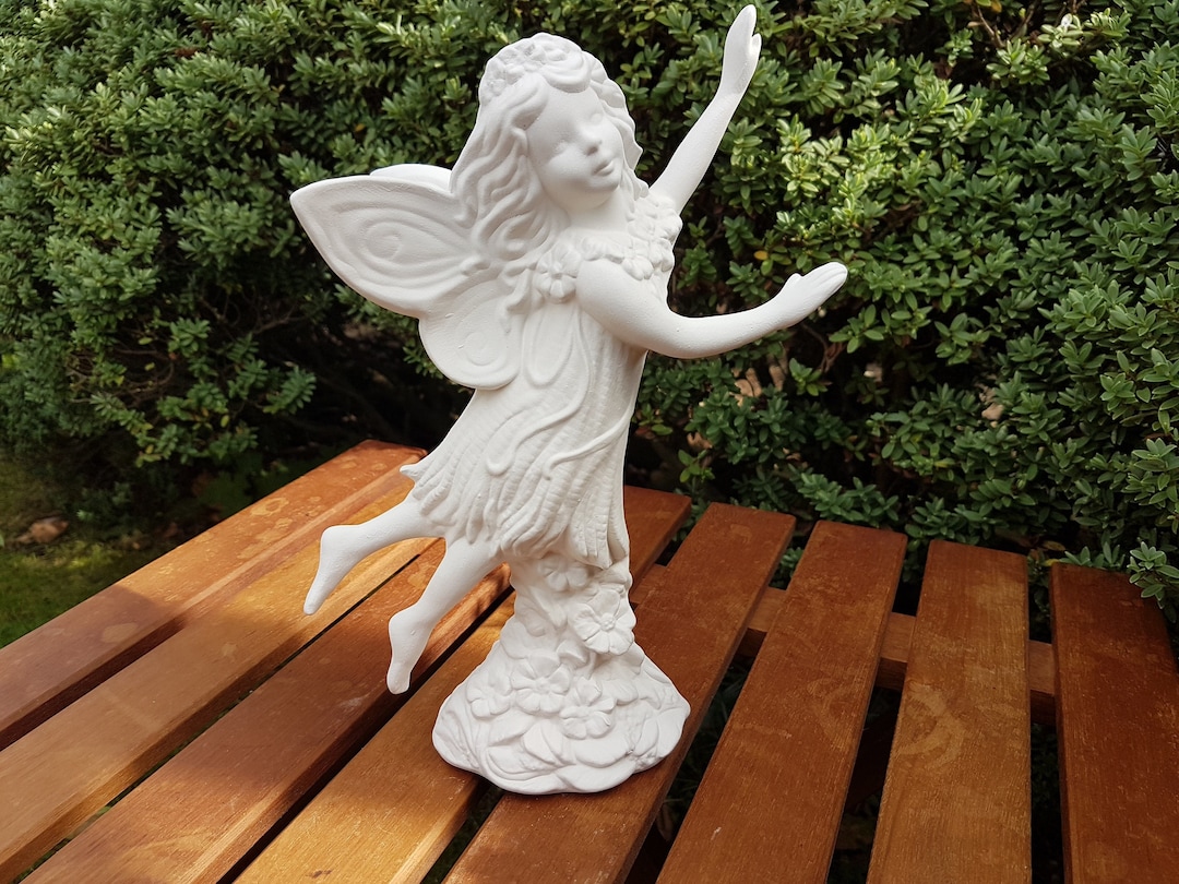 Paint Your Own Fairy Kit, Ceramic Garden Flying Fairy Mythical Bisque ...