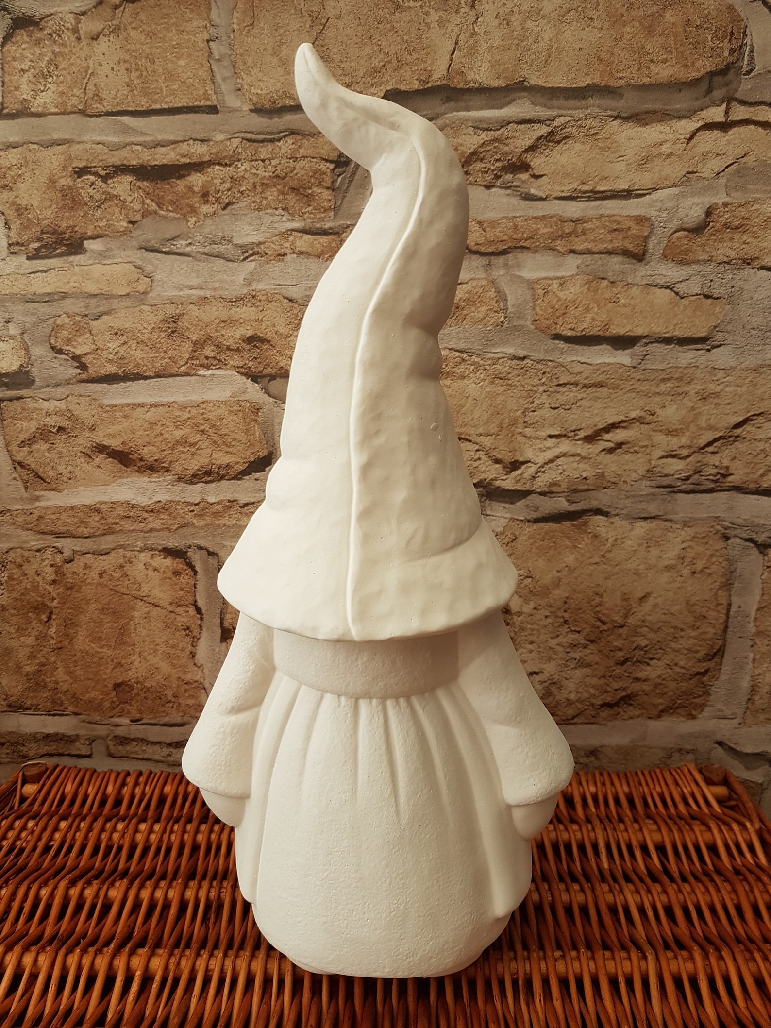 Paint Your Own Ceramic Gonk Female Kit, Bisque Indoor Outdoor Garden ...