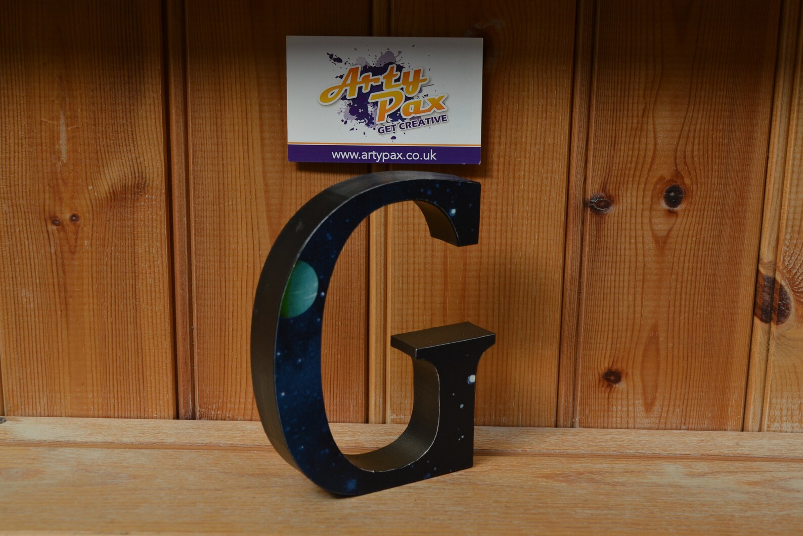 Personalised Wooden Letters Outer Space Themed, Custom Name Sign, Any ...