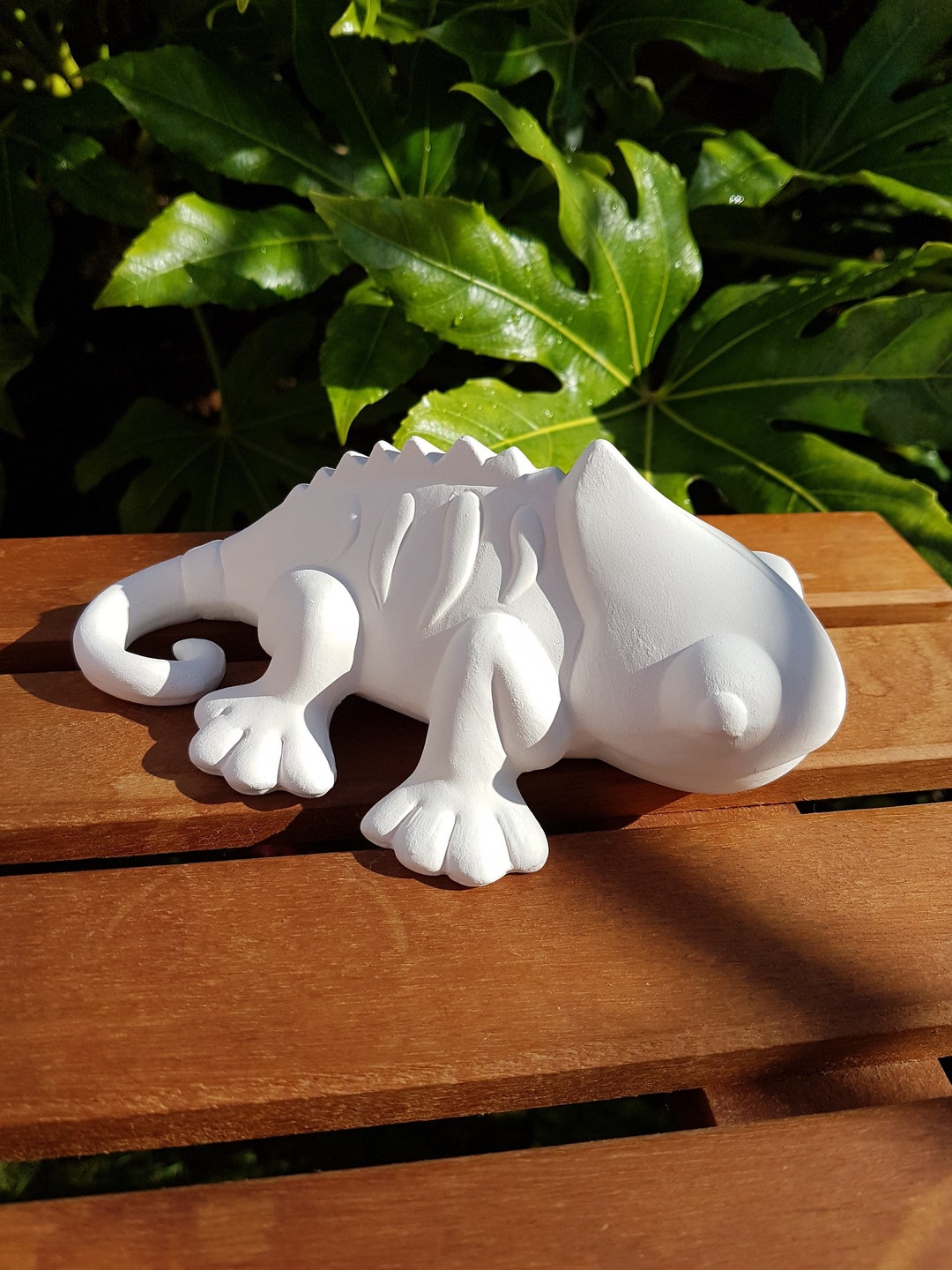 Paint Your Own Chameleon Kit, Ceramic Reptile Lizard Tropical Animal ...