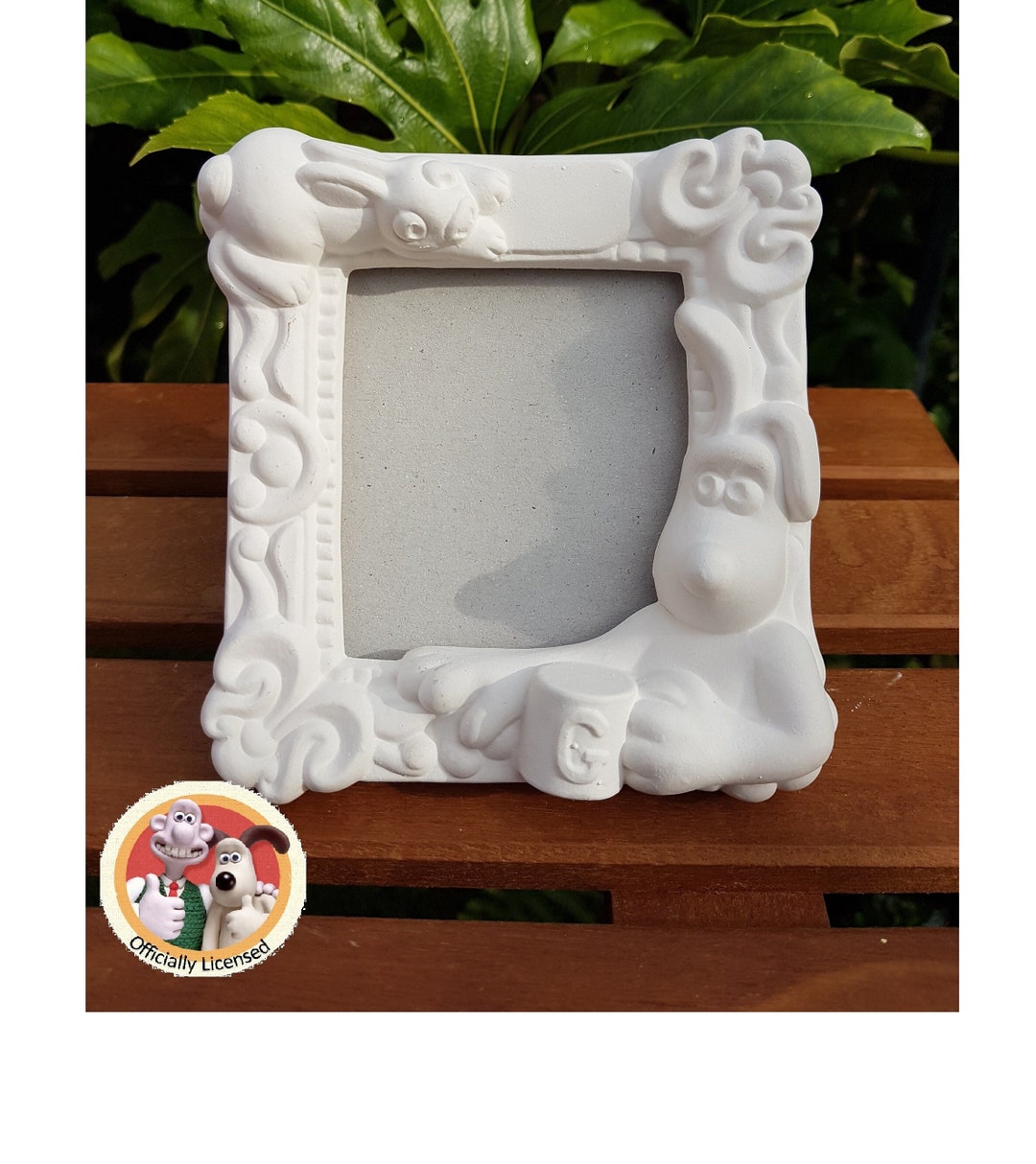 Paint Your Own Ceramic Gromit Photo Frame Kit, Officially Licensed ...