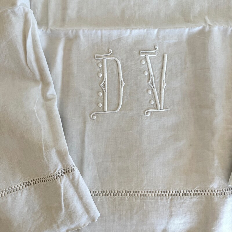 Monogrammed Bedding - Etsy