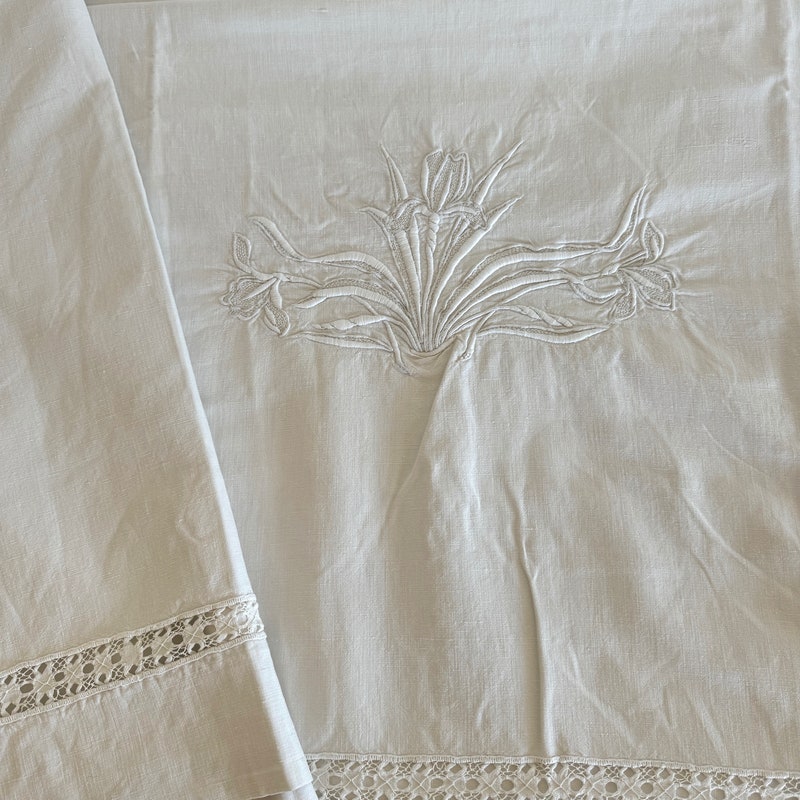 Embroidered Bedding - Etsy
