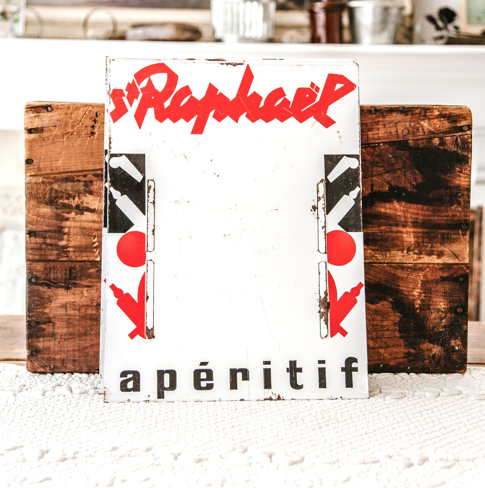 Vintage French Advertising Bar Menu Tin Advertising Sign - Etsy