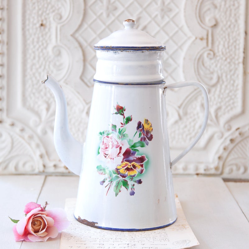 French Filter Coffee Pot - Etsy